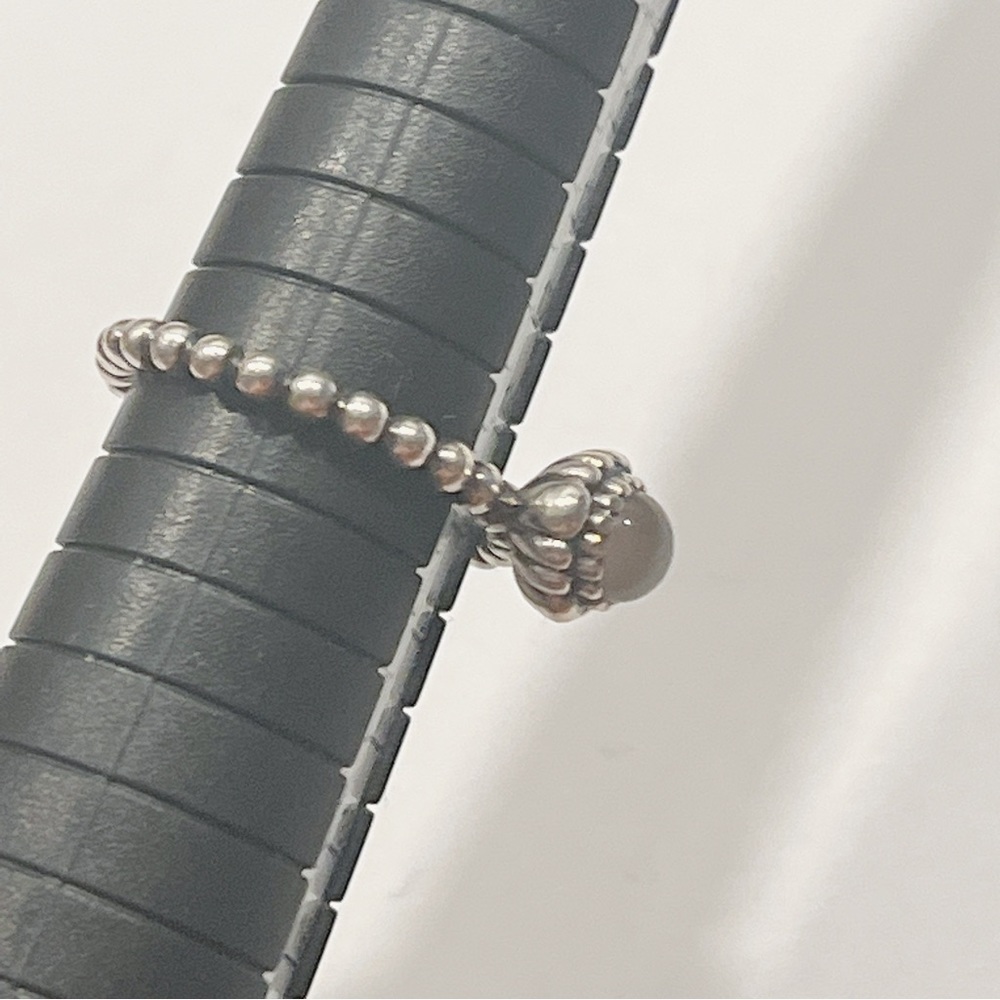 Authentic Pandora June Birthday Blooms Moonstone Ring… - Gem